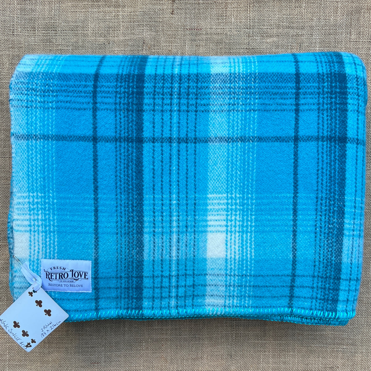 Fresh Retro Favourite! KING SINGLE New Zealand Wool Blanket – Fresh ...