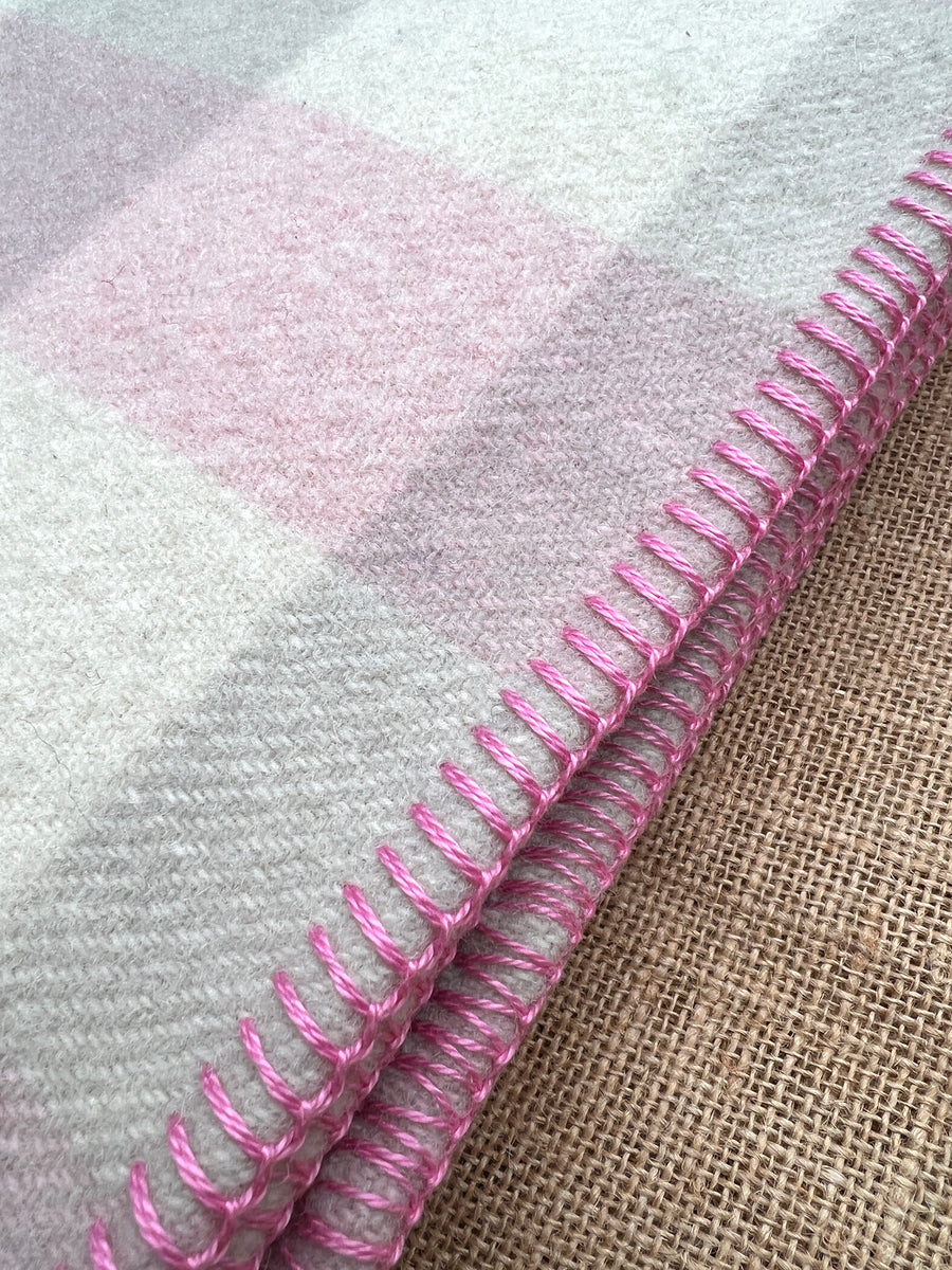 Pastel Light SMALL SINGLE/COT NZ Wool Blanket – Fresh Retro Love