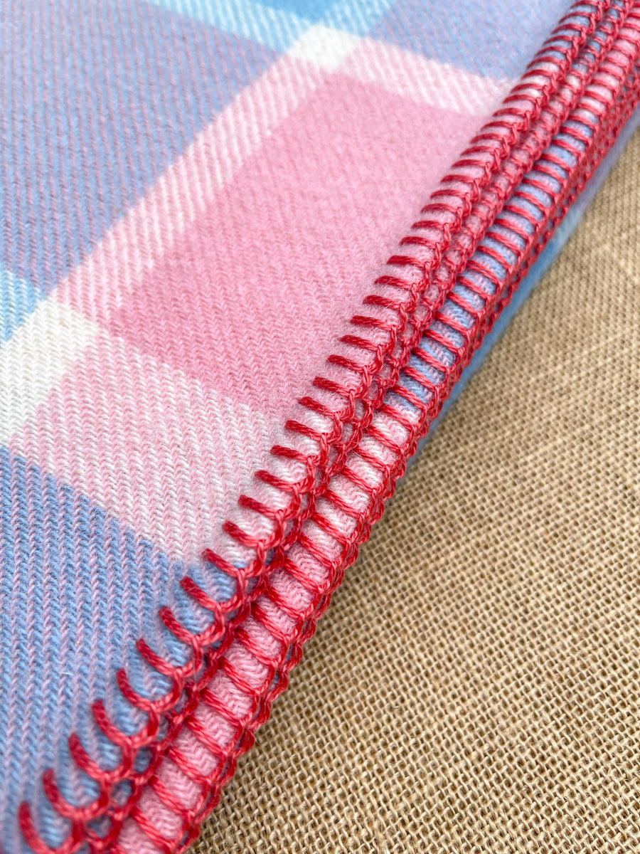 Pastel Extra-light SMALL SINGLE New Zealand Wool Blanket **BARGAIN BLA ...